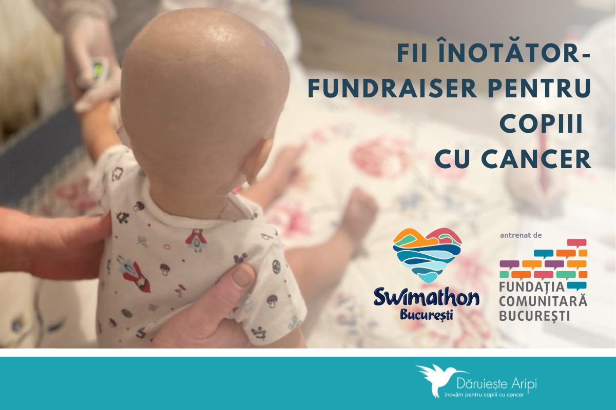 Înotător-fundraiser la Swimathon – Dăruiește Aripi